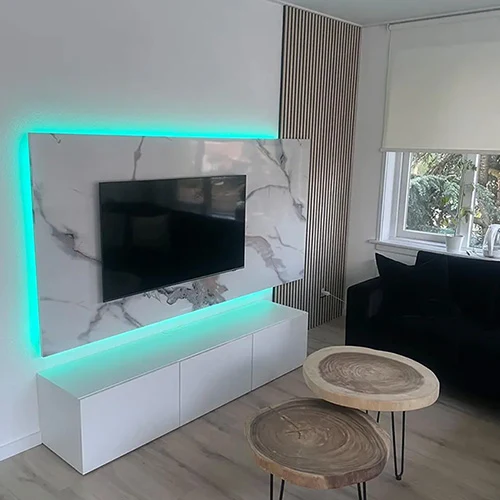 TV wand inspiratie: 3 tv muur ideeën