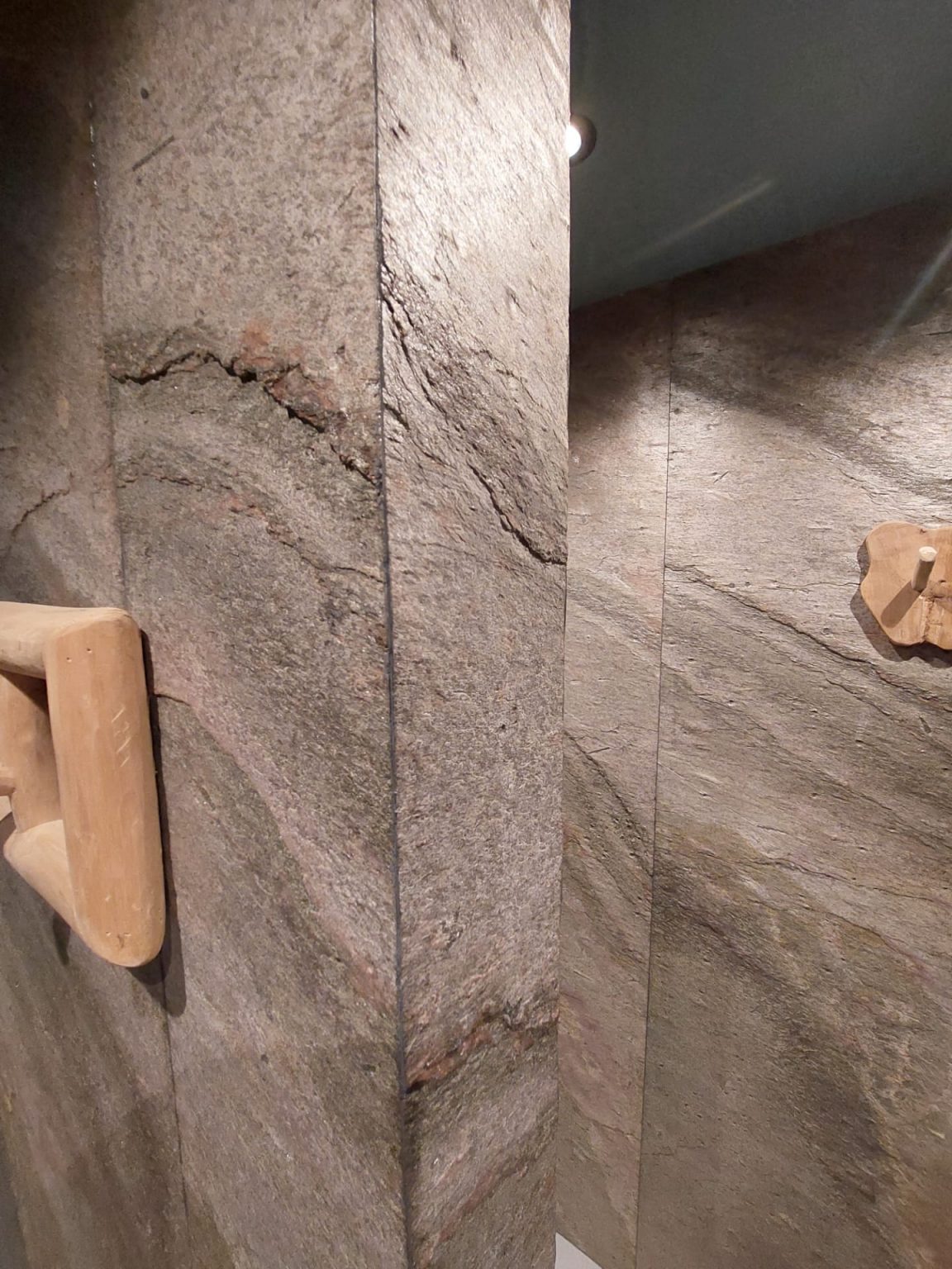 Natuursteen Wandpaneel XL Groen Gouden Gloed - Elk Paneel Uniek ...
